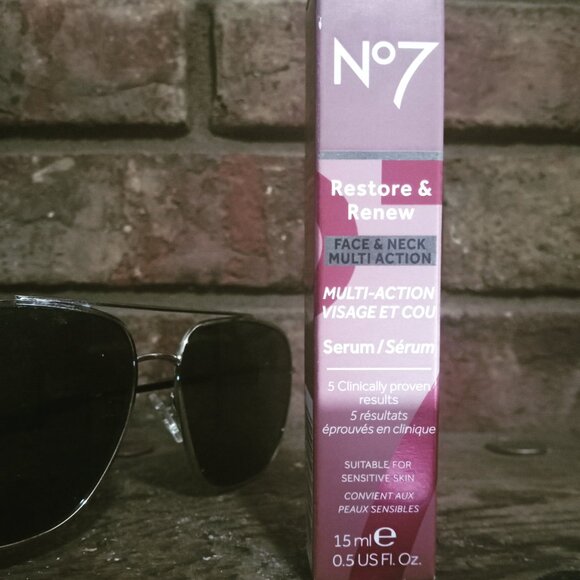 No7 | Skincare | New No7 Restore Renew Face Neck Multi Action Serum | Poshmark